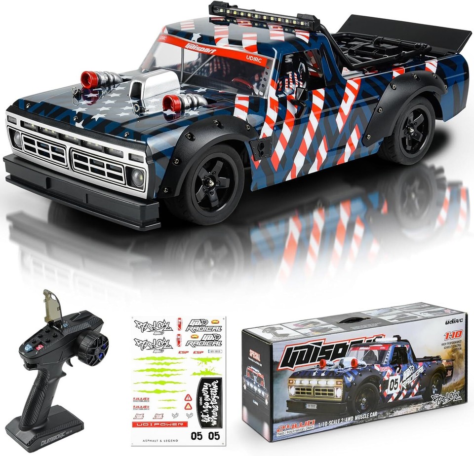 Cheerwing 1:10 Brushless RC Car 70+KM/H RC Drift Car Hobby Remote ...