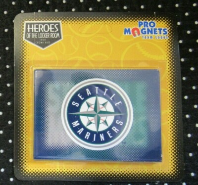 NOS SEATTLE MARINERS MLB Licensed Baseball fridge locker magnet 3.5 x 2 ...