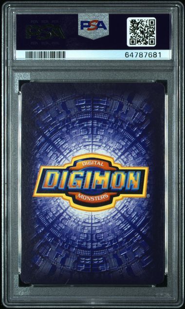 2000 Digimon Digi-Battle Series 3 Bo-156 Digi-Egg of Knowledge PSA 7 NM ...