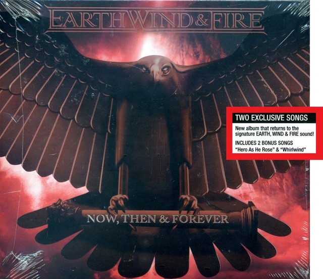 2 Bonus Tracks Earth Wind & Fire Now Then and Forever Target CD 0623 ...