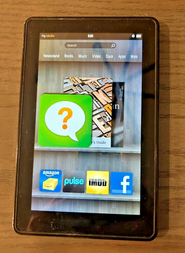 Amazon Kindle Fire (1st generation) D01400 8GB, Wi-Fi, 7in - Black | eBay