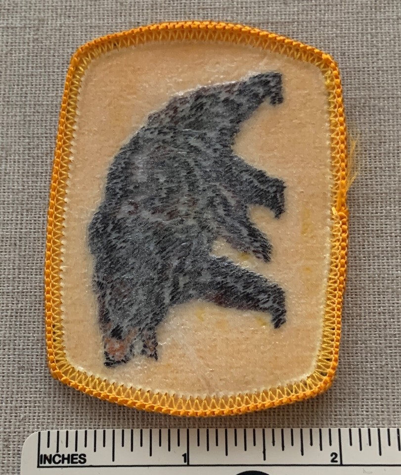 Vintage BOY SCOUTS CANADA Bear Uniform PATCH BSC Patrol Badge Scouting ...