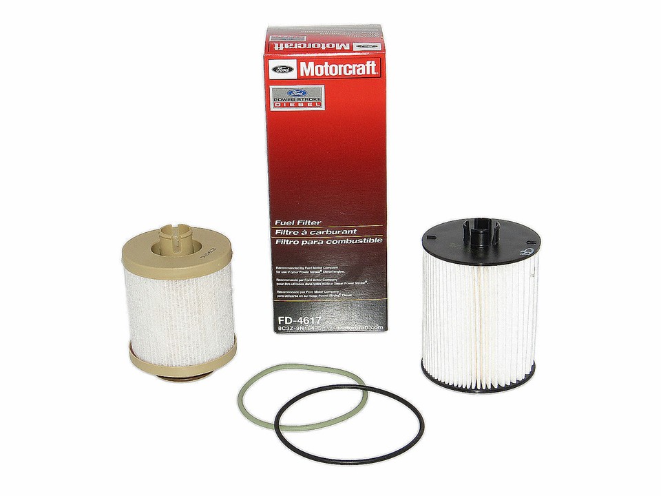 Motorcraft FD4617 Fuel Filter Ford F350 F450 Super Duty 6.4 FD-4617 ...