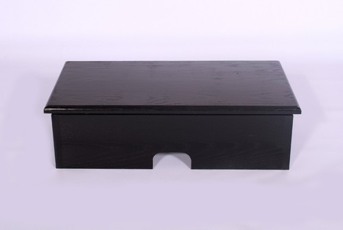 XX - LARGE BLACK TV RISER - Solid-36"widex18"deepx9"high by Syracuse TV ...