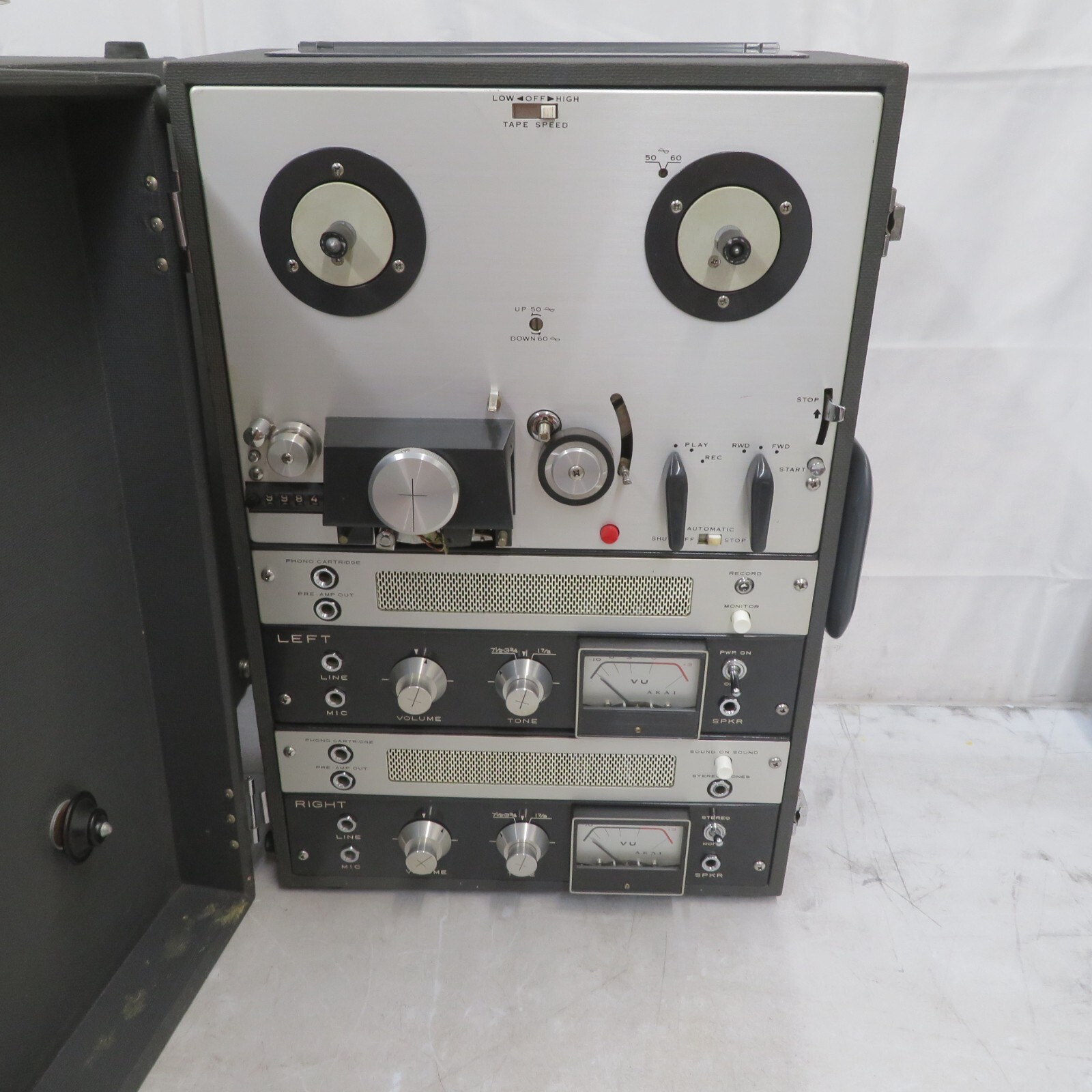 Akai M-8 Cross Field Tape Recorder Reel to Reel (Roberts 770X) Fully ...