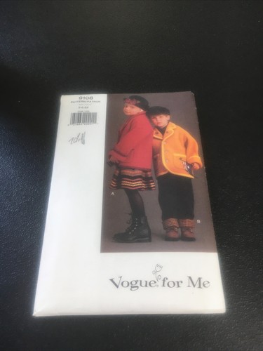New Unused Uncut Vogue for Me Sewing Pattern 9108 Child's Jacket, Skirt ...