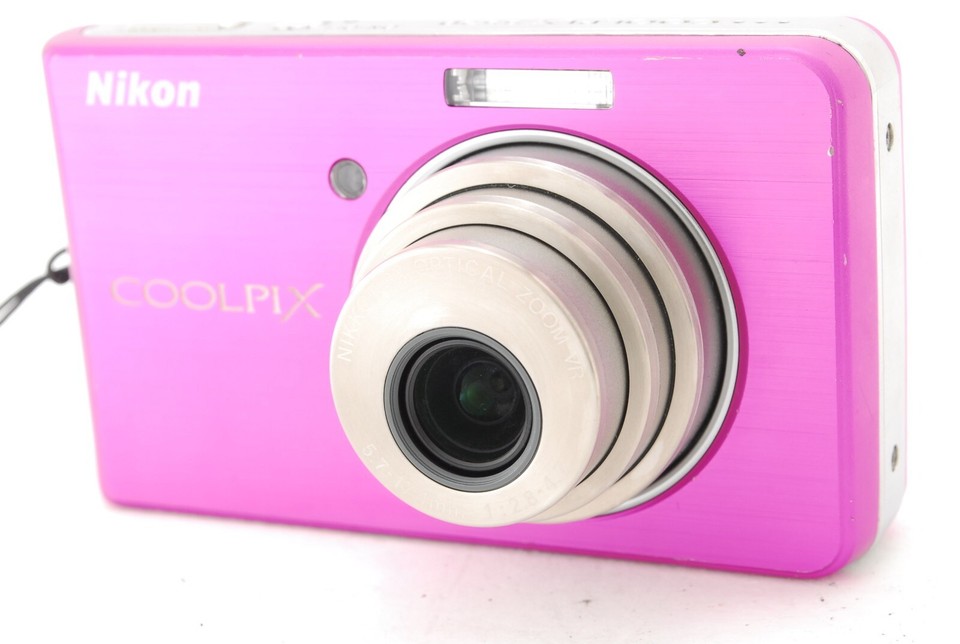 [MINT] Nikon Coolpix S520 Pink Compact Digital Camera 8.0MP 3x Zoom w ...