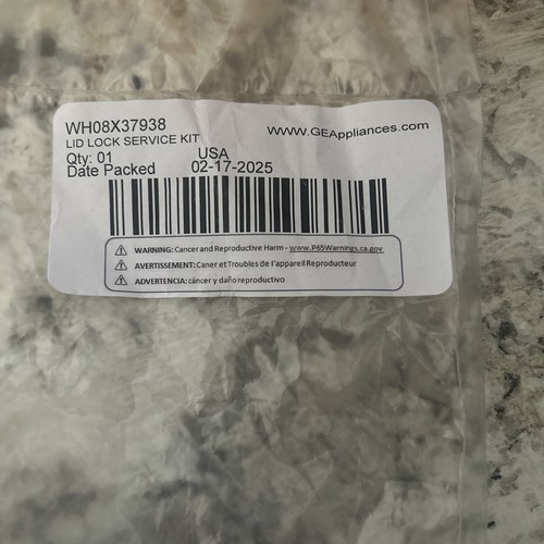 GE Washer Lid Lock Service Kit OEM WH08X32697 | eBay