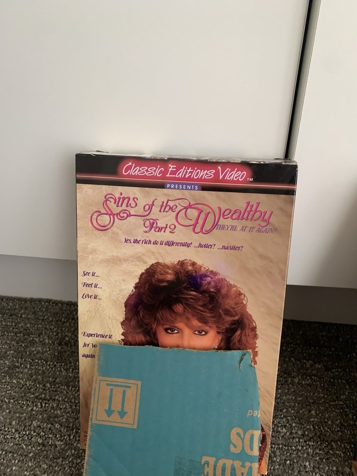 Vintage Erotic Vhs Lot 3 Big Box Tapes RARE HORROR | eBay UK