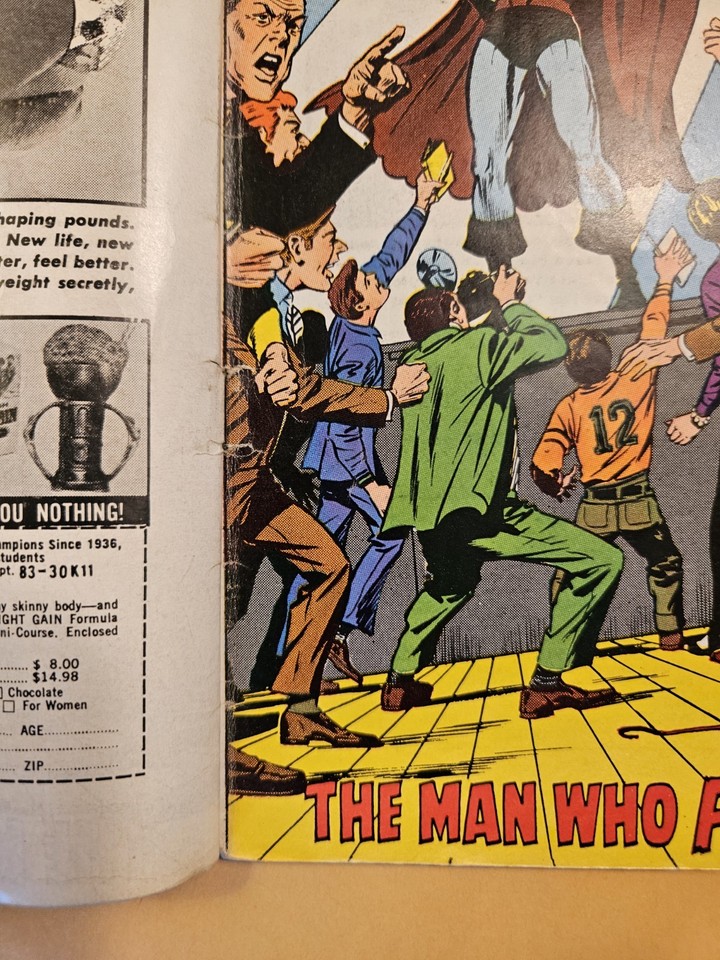 Here Comes DAREDEVIL #62 DOUBLE COVER Marvel comic book 1970 FINE | eBay