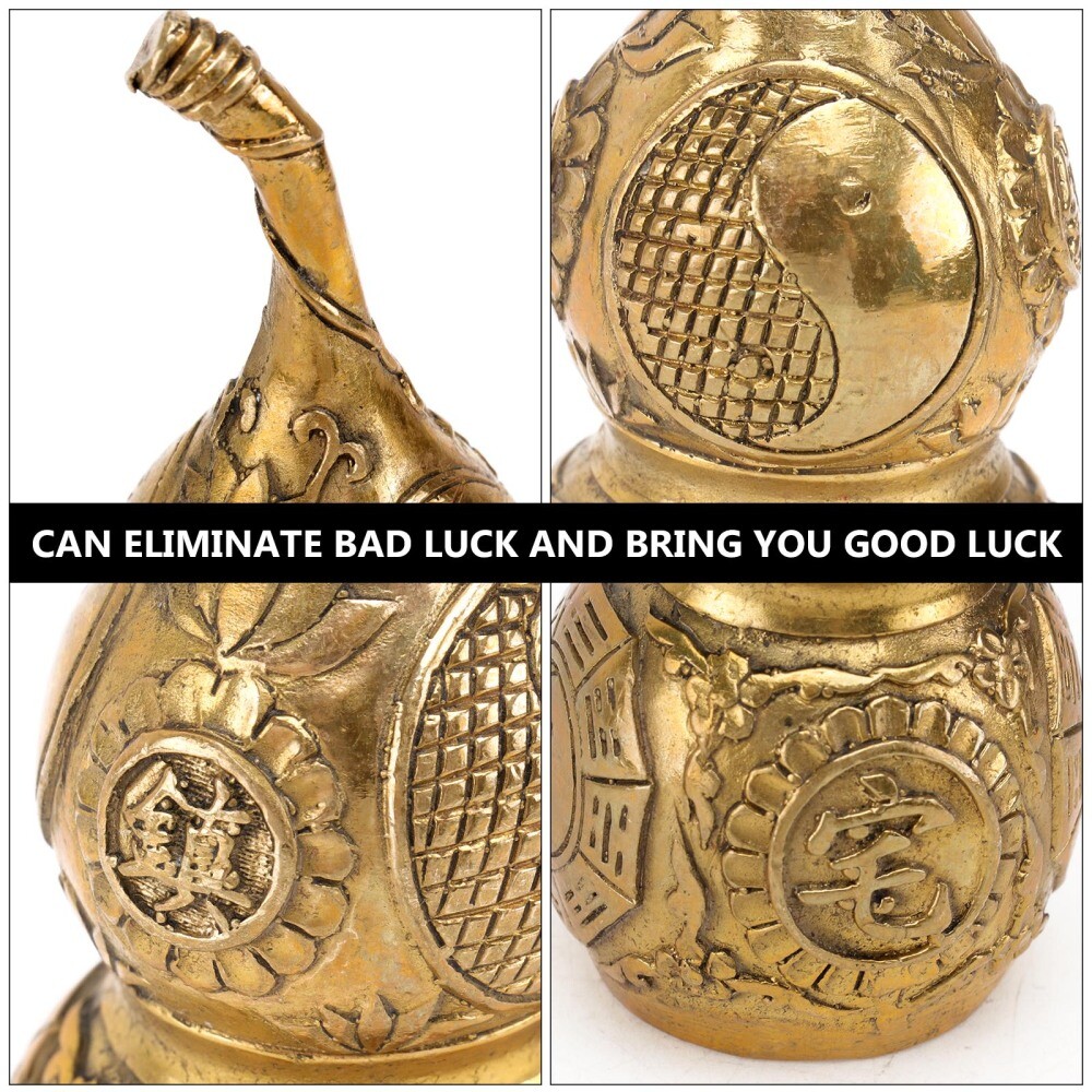 Copper Gourd Home Decoration Desktop Ornaments Copper Gourd Ornaments ...