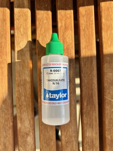 Taylor Replacement Reagent Refill bottles 2 oz. Case, Comparator YOU ...