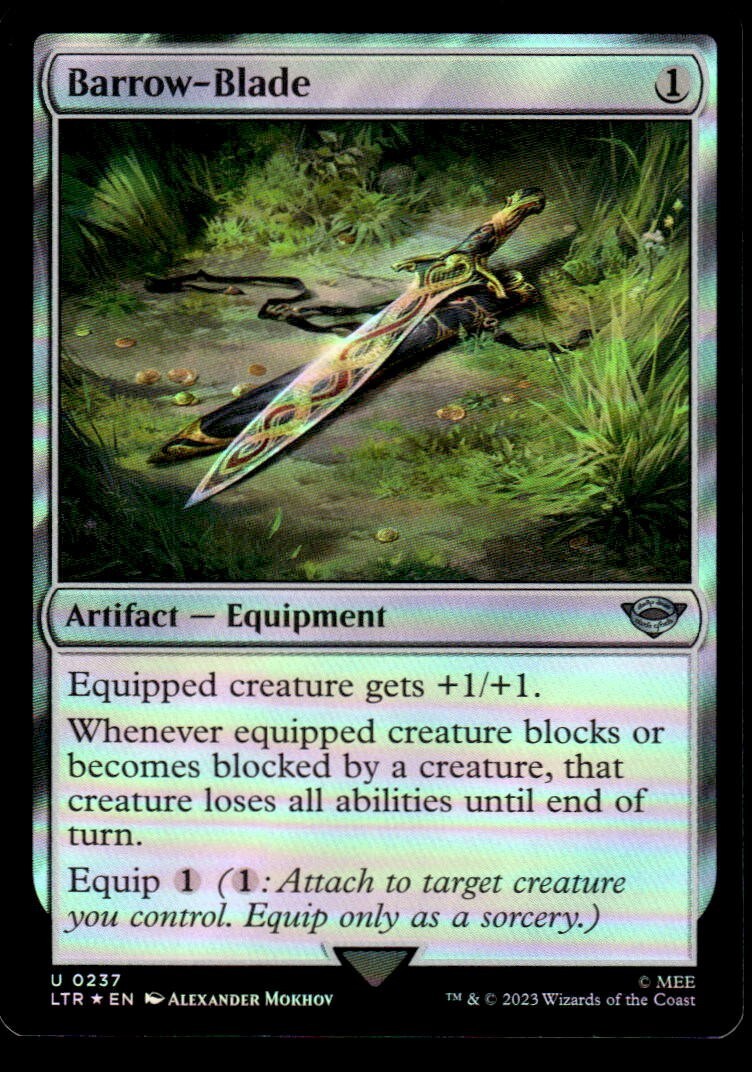 MTG Barrow-Blade Playset Lord of the Rings (LTR) Magic The Gathering $1 ...