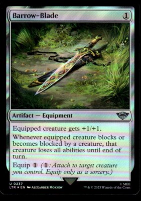 MTG Barrow-Blade Playset Lord of the Rings (LTR) Magic The Gathering $1 ...