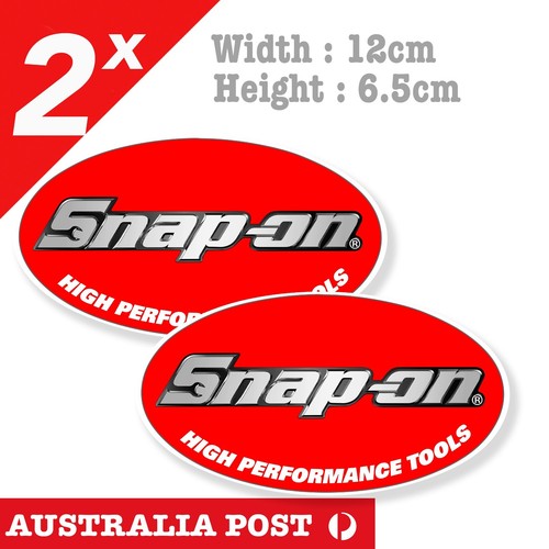 SNAP ON TOOLS Stickers High Performance Tools Decals Vintage Garage ...