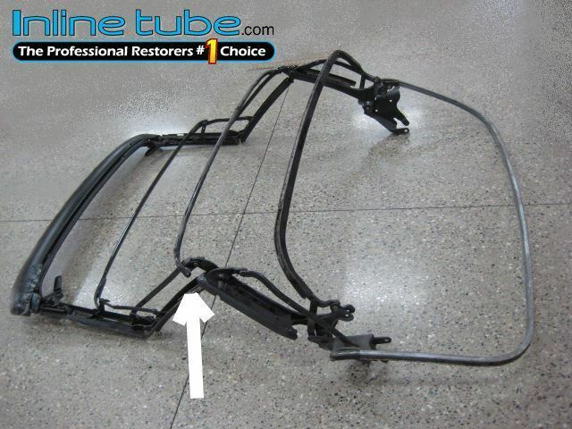 68-72 Gm A-Body Convertible Top Frame Pivot 2Nd Bushing Mounting ...