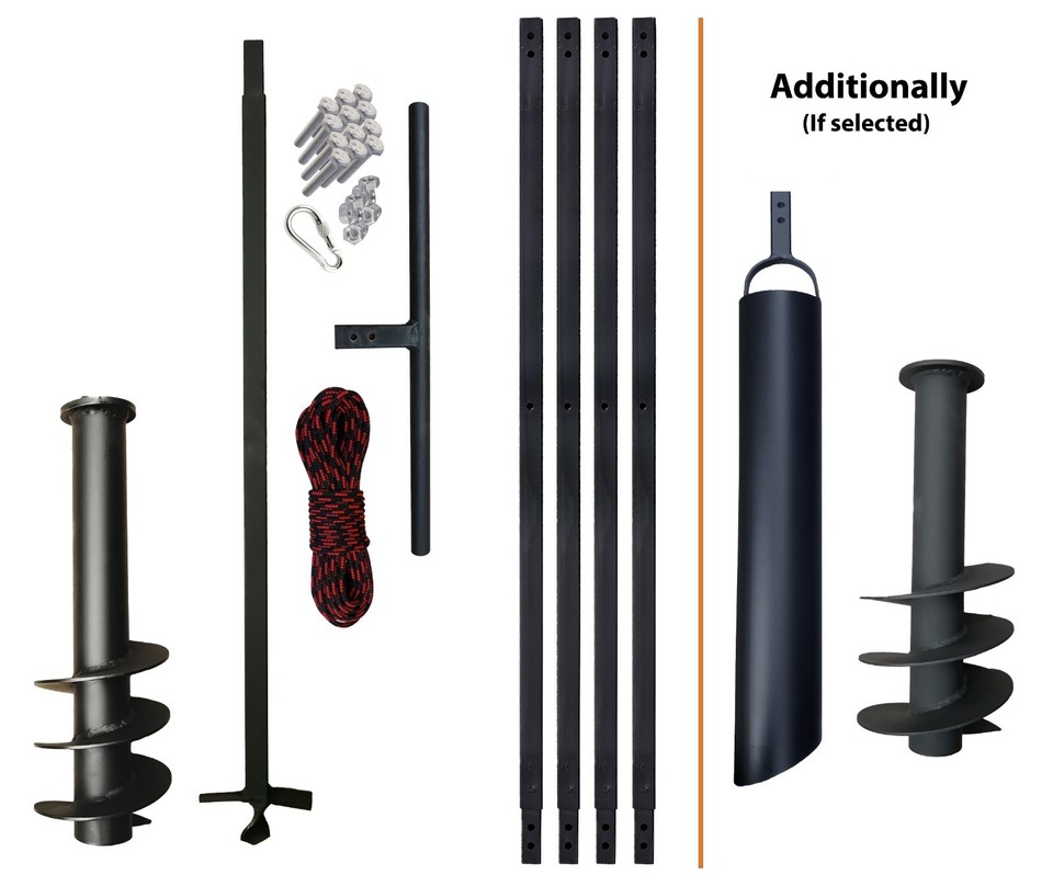 PWSAM WATER WELL DRILLING KIT HAND WELL AUGER DIY 3 - 55 FT + Bailer | eBay