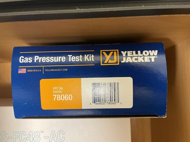Yellow Jacket 78060 Gas Pressure Test Kit for sale online | eBay