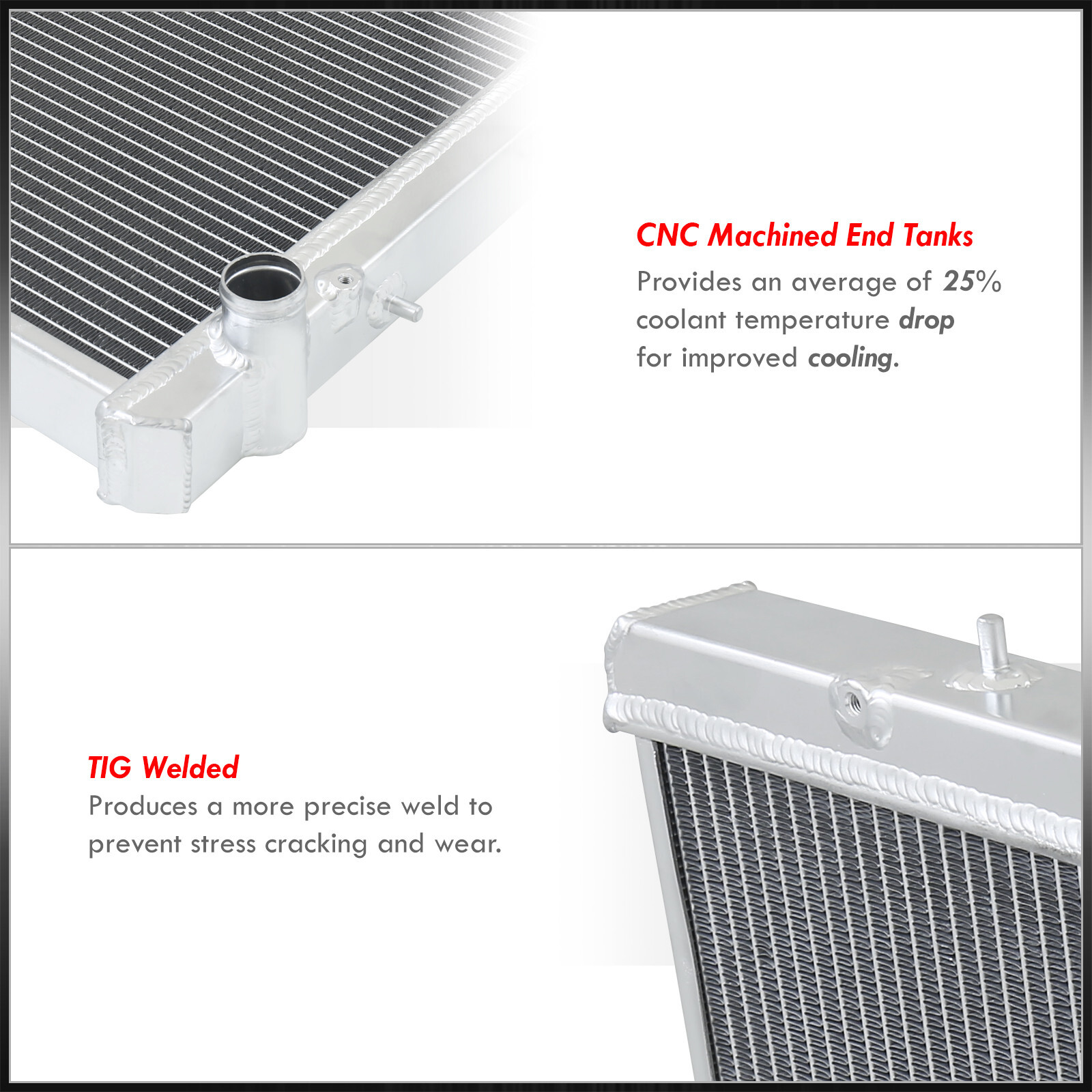 Dual Core Aluminum Radiator For 1989-1994 Nissan 240SX S13 KA24DE ...