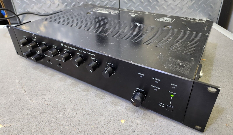 TOA 900 Series II A-903MK2 8-Channel Mixer Power Amplifier 30W ...