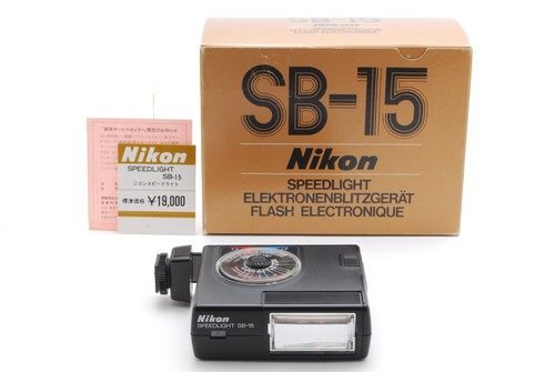 [MINT] Nikon SB-15 Speedlight Shoe Mount Flash F2 FG FE2 FA FM2 F3 From ...