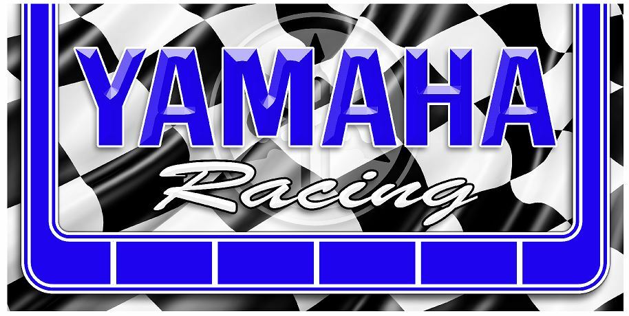 Yamaha, Racing, Snowmobile, Dirtbike, Trailer, Garage, Man Cave Banner ...
