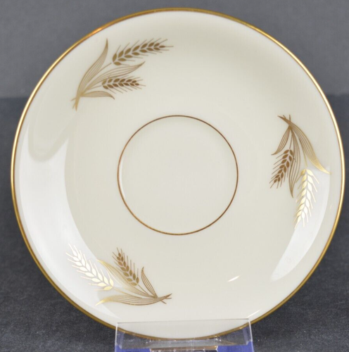 Harvest by Lenox R-441 Saucer Only Cream/Gold Wheat Leaf and Trim | eBay