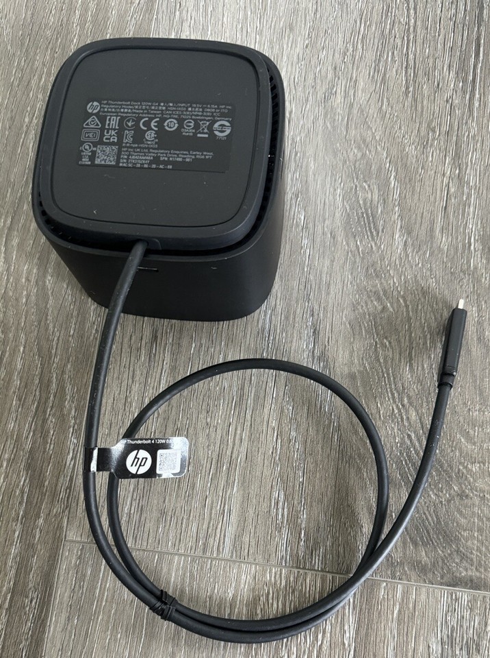 HP Thunderbolt Dock G4 Docking Station Port Replicator | eBay