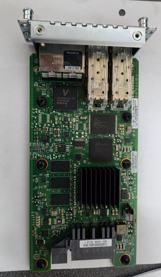 Cisco NIM-2GE-CU-SFP 2-Port Gigabit Ethernet WAN Network Interface ...