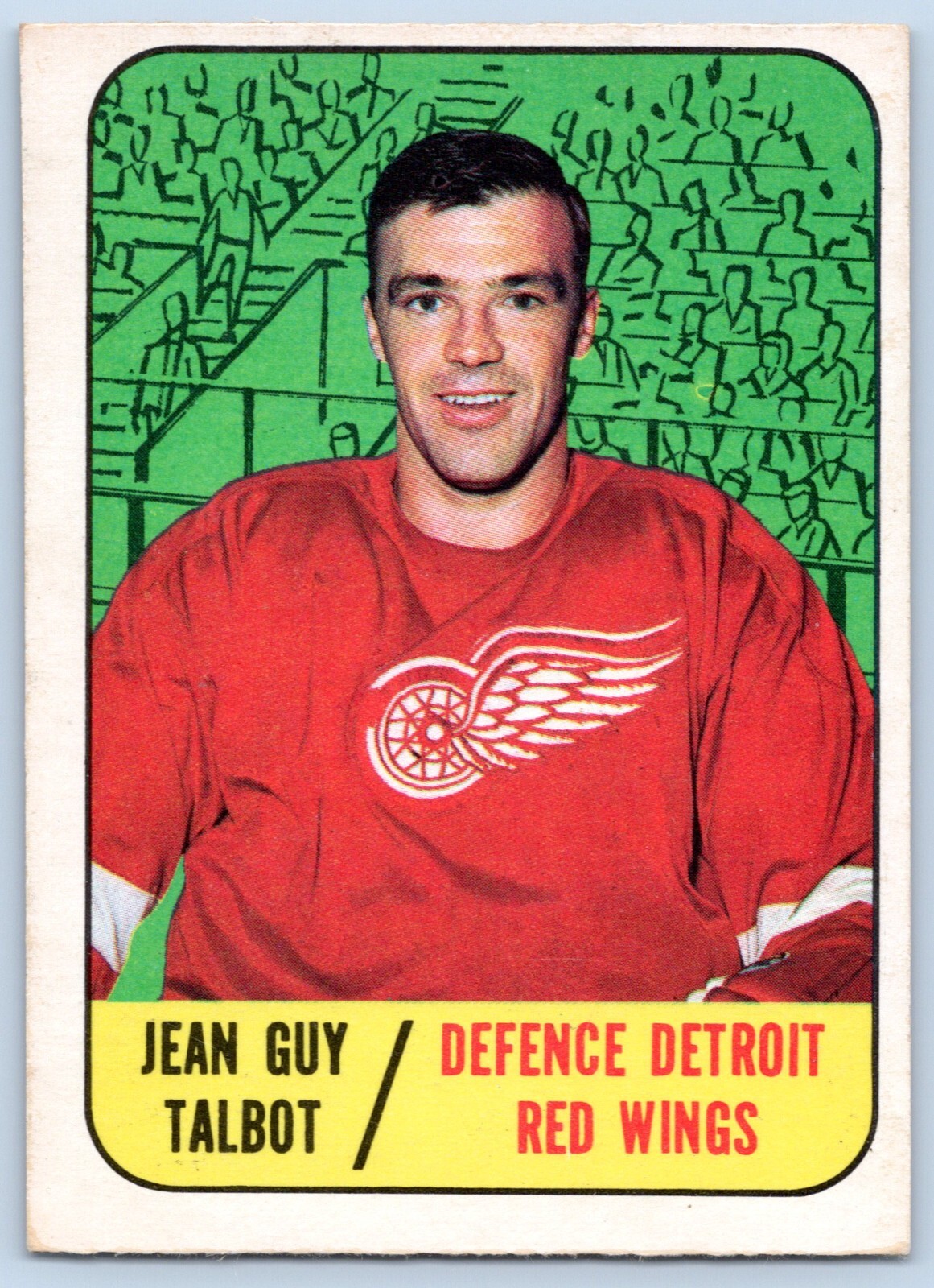 JEAN GUY TALBOT 1967-68 TOPPS 67-68 #104 EX+/EXMINT 44896 | eBay