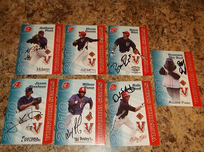 2010 VICTORIA SEALS BRIAN RIOS GOLDEN BASEBALL LEAGUE AUTORGRAPED CARD ...