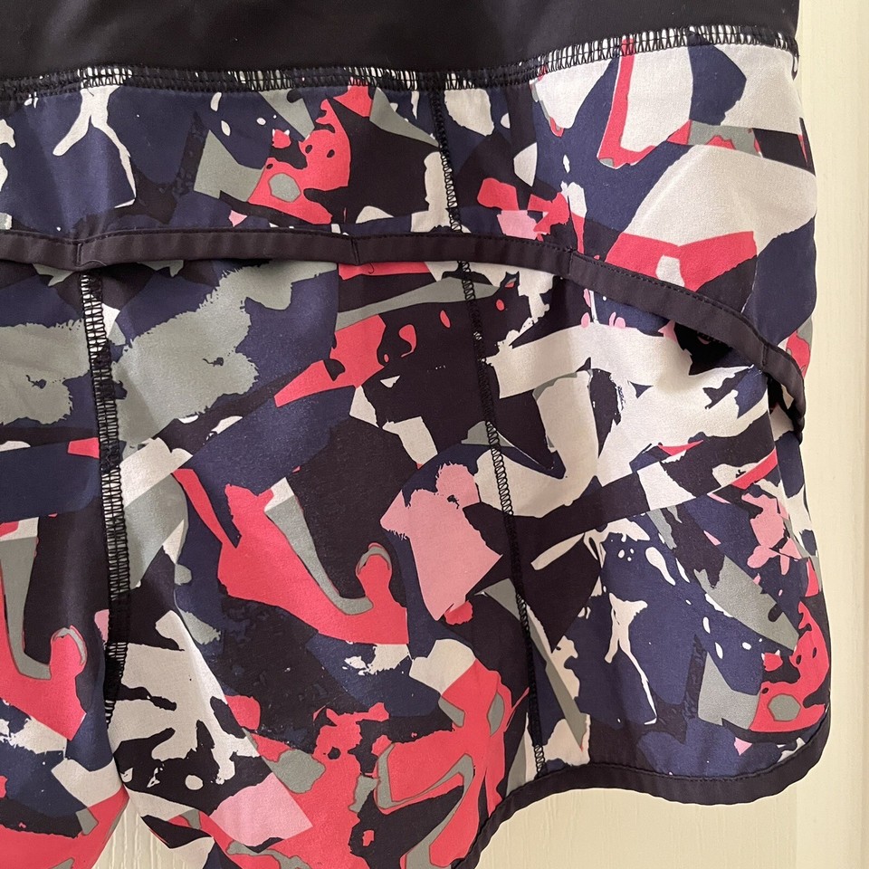 Lululemon Speed Shorts Camo Pop Bumble Berry 2.5" Inseam Women's Size 6 ...