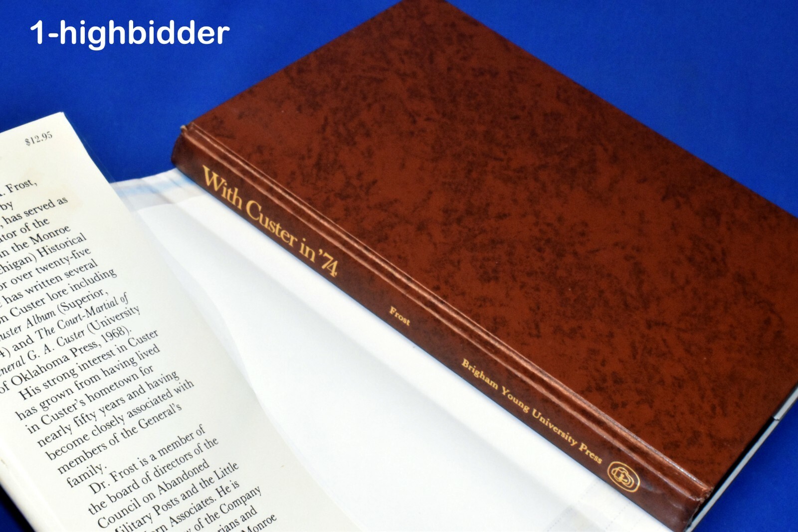 With Custer in 74 James Calhoun's Diary about the Little Bighorn Battle ...