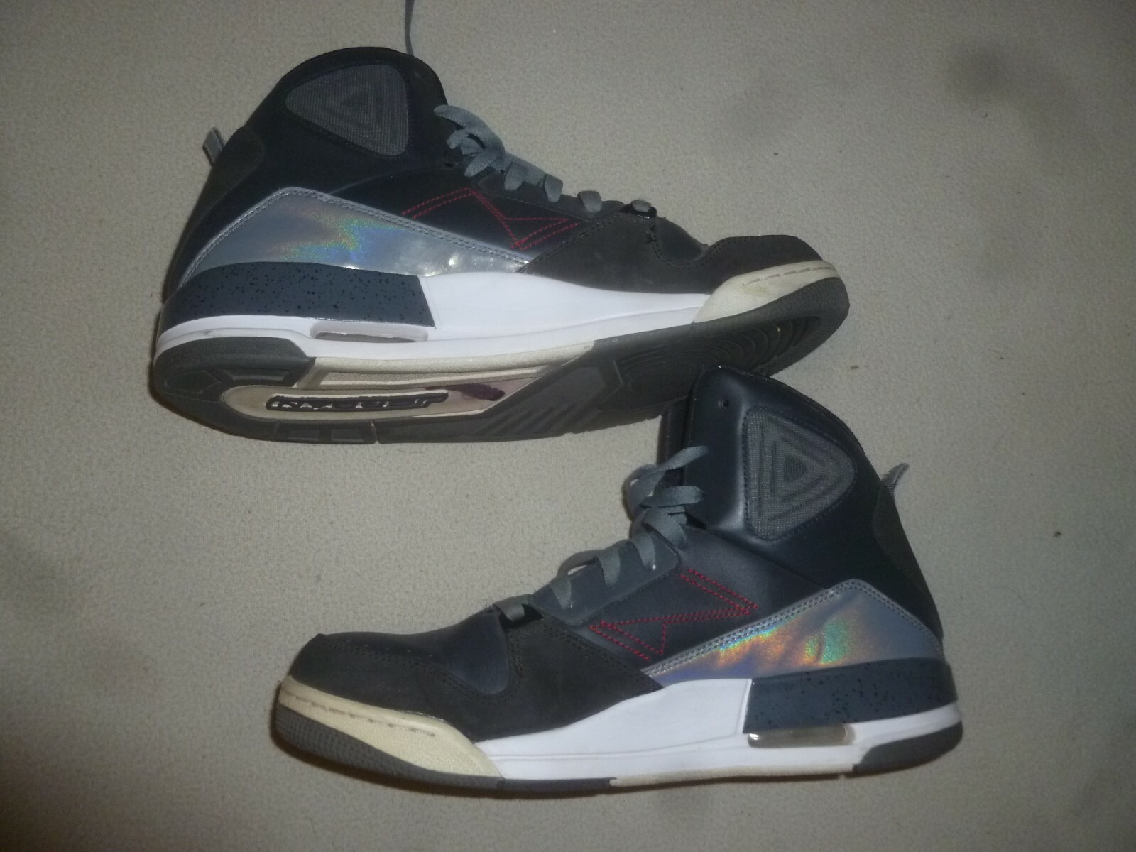 NIKE AIR JORDAN FLIGHT SC 3 629877-015 SHOES VINTAGE SIZE 11.5 GREY ...