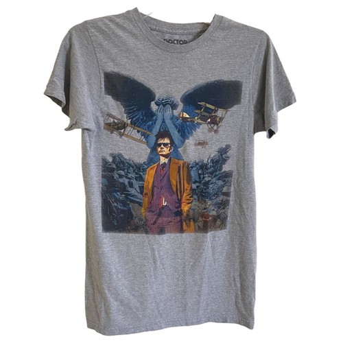DOCTOR WHO Grey Titan Merchandise 10th Doctor T-Shirt Size Small | eBay