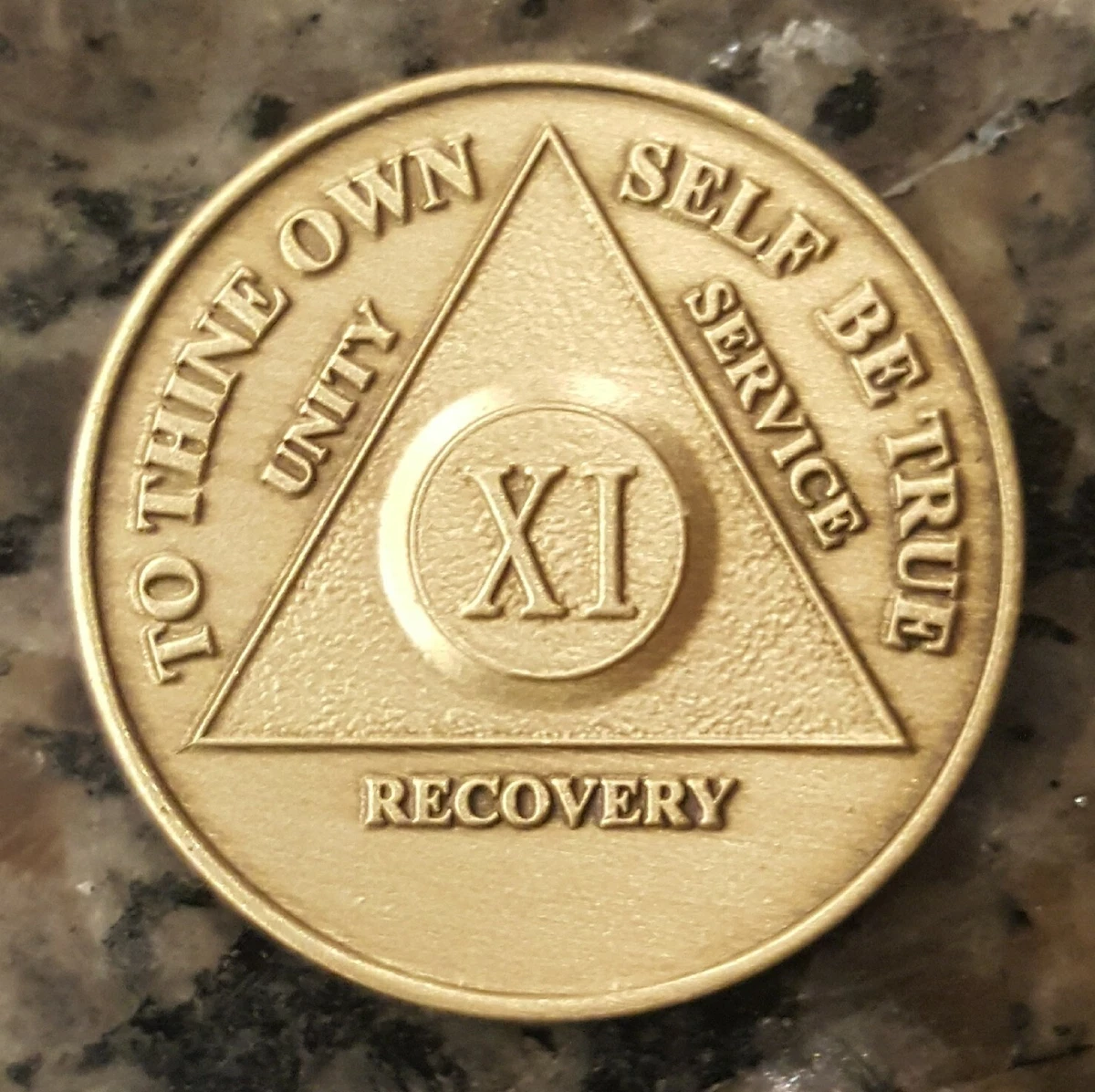 Alcoholics Anonymous Coins
