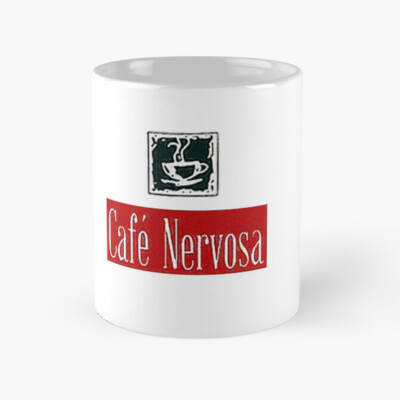 Cafe Nervosa Mug 11 Oz, 15 Oz Sitcom Mug, TV Show, Kelsey Grammer ...