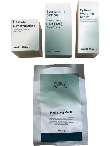 RAINBOWSNAIL Sun Cream SPF 30 Hydrating Set Snail Extract 50ml 75ml 25g ...