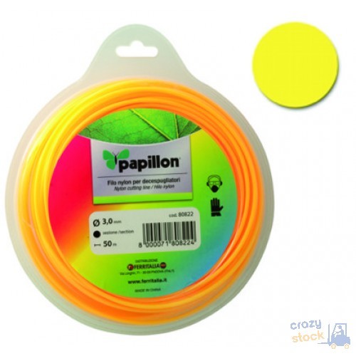 Nylon Round Bow Line For Brush Cutters 3.0 Mm 50 M | eBay