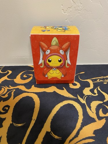 Poncho Pikachu Magikarp Gyarados Deck Box Pokemon Center Exclusive | eBay