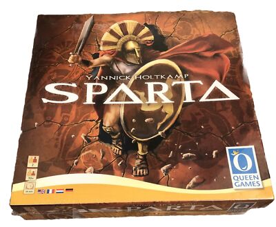 Sparta Board Game War Strategy Queen Yannick Holtkamp NEW Spartans ...