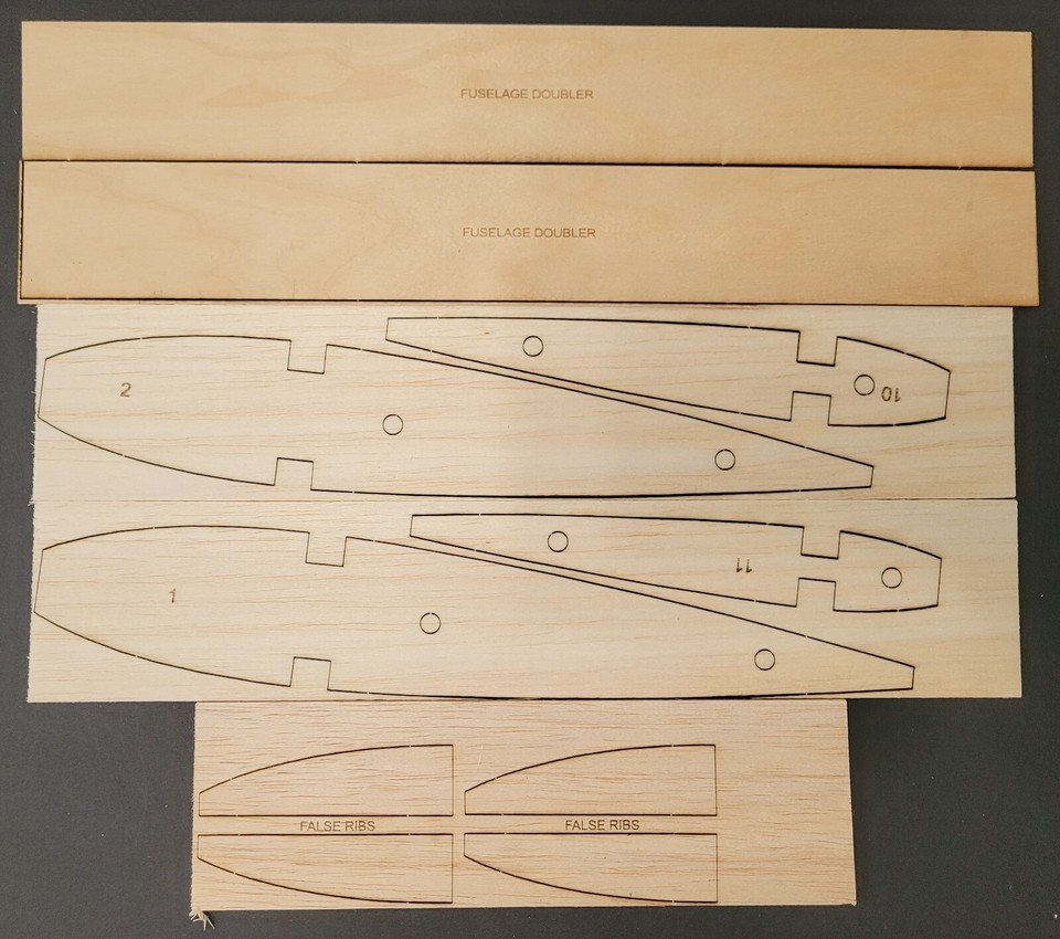 Big Dirty Birdy 78in WS R/C Airplane Laser Cut Balsa Ply Short Kit With ...