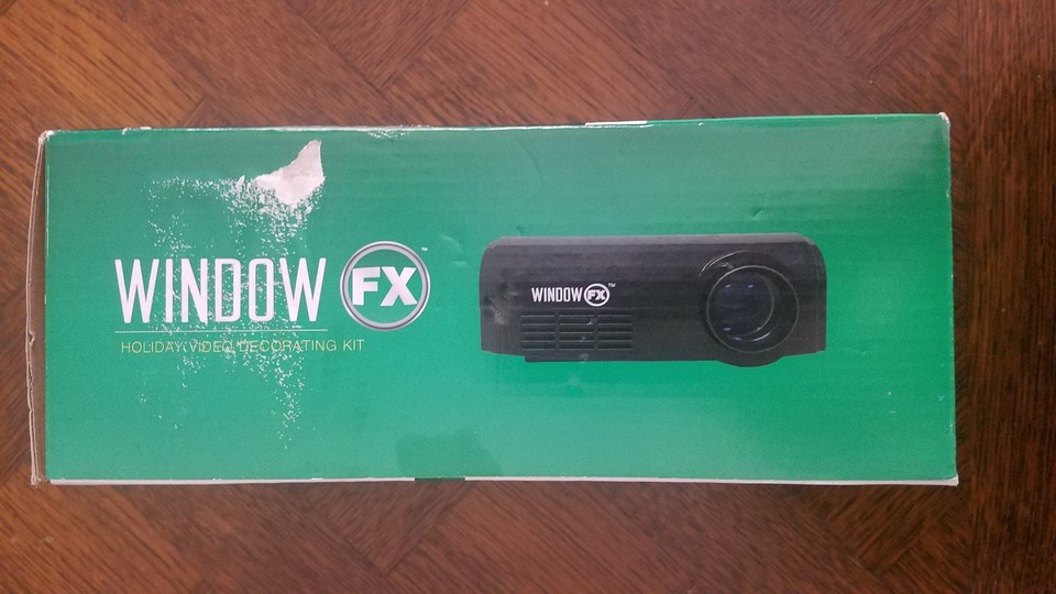 Window FX Holiday Video Projector Decorating Kit Halloween Christmas ...