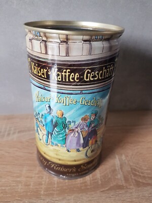Alte große Blech Kaffee Dose von Kaiser's Kaffegeschäft ...