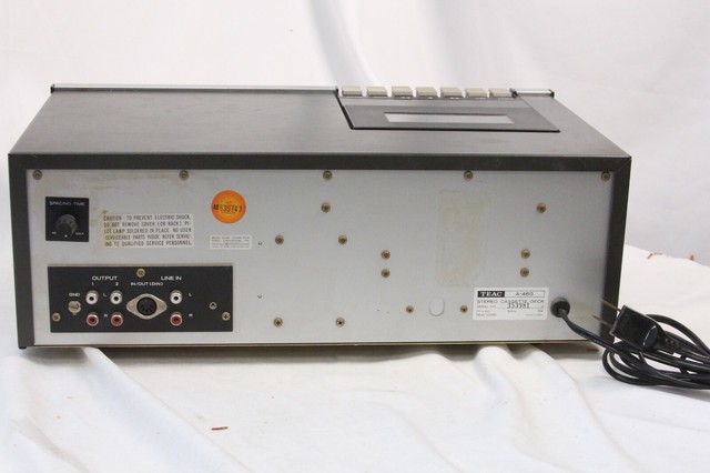 Teac A460 Cassette Deck Top Load Serial no 56957 with matching box ...