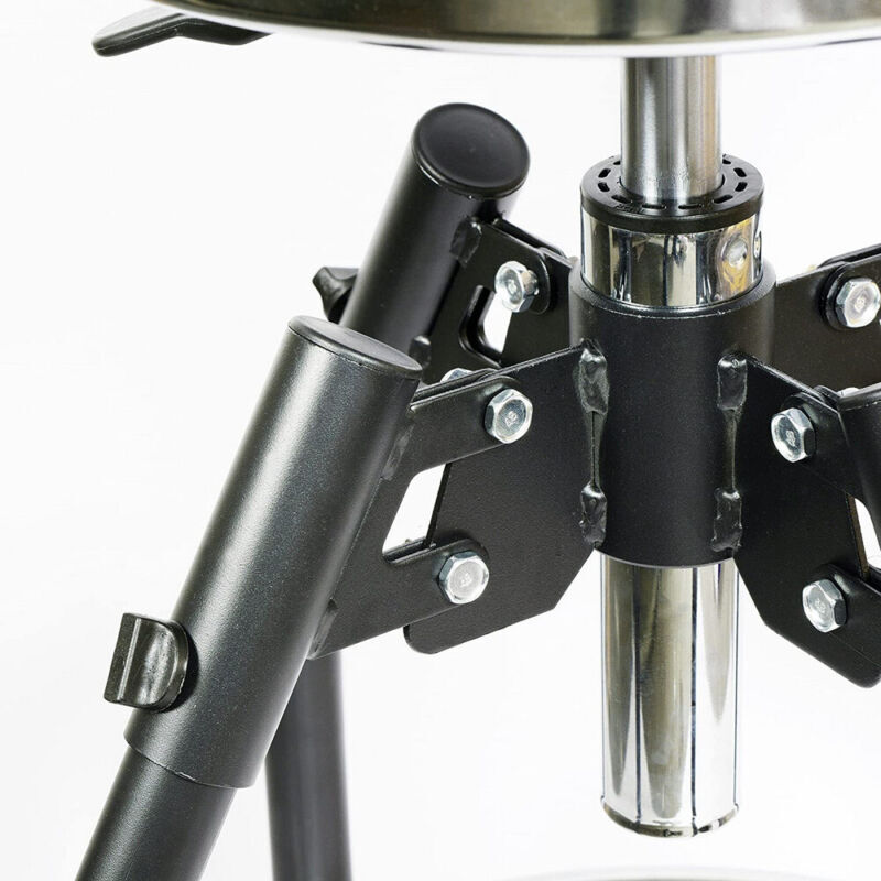 WORKPRO Swivel Bar Stool 360 Degree Work Seat Hydraulic Adjustable Shop ...