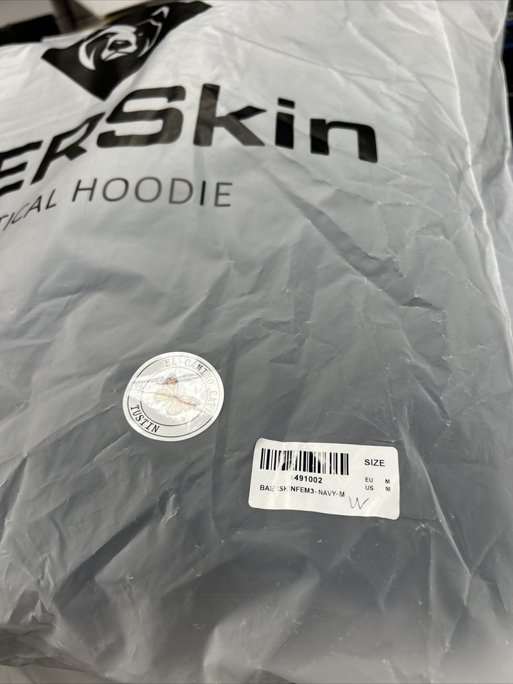 NEW Bearskin Tactical Hoodie 3.0 Woman Size M Navy Blue | eBay