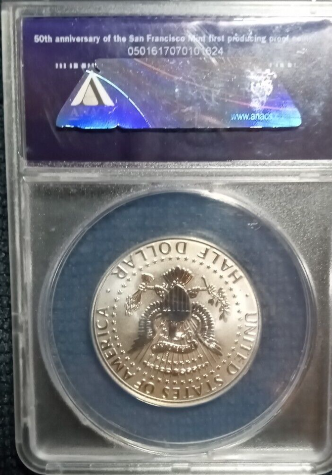 2018 s silver reverse proof set Philadelphia Release ANACS- RO70 DCAM ...