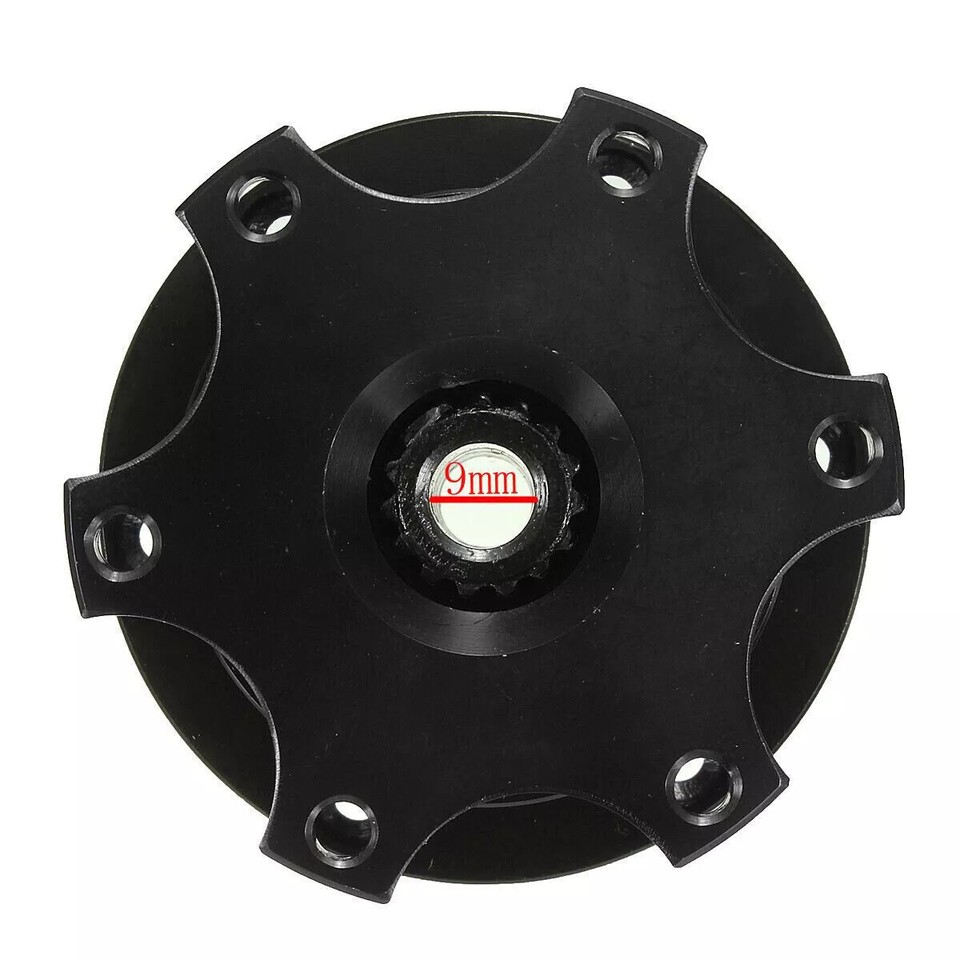Universal Car Quick Release Racing Snap Off Steering Wheel Hub Adapter ...