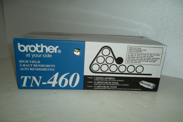 OEM Genuine Brother Tn460 Tn-460 Toner Cartridge Black MFC P2500 DCP ...